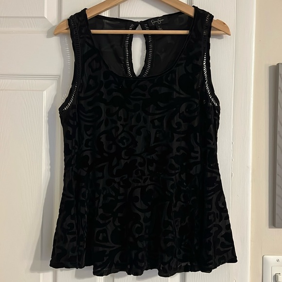 Jessica Simpson | Tops | Jessica Simpson Shear Top Large Womens Fitted ...